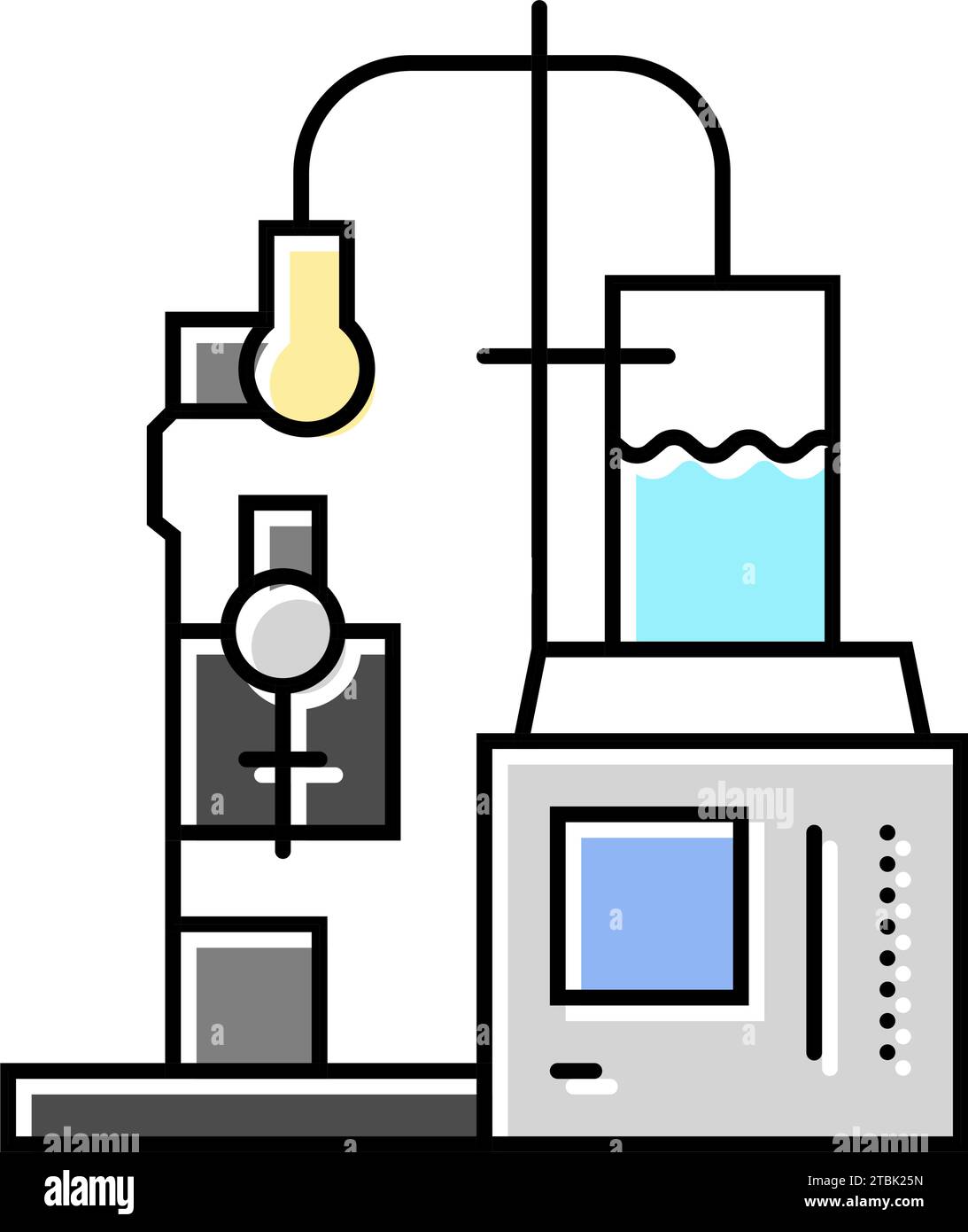 corrosion testing materials engineering color icon vector illustration ... corrosion testing materials engineering color icon vector illustration ...