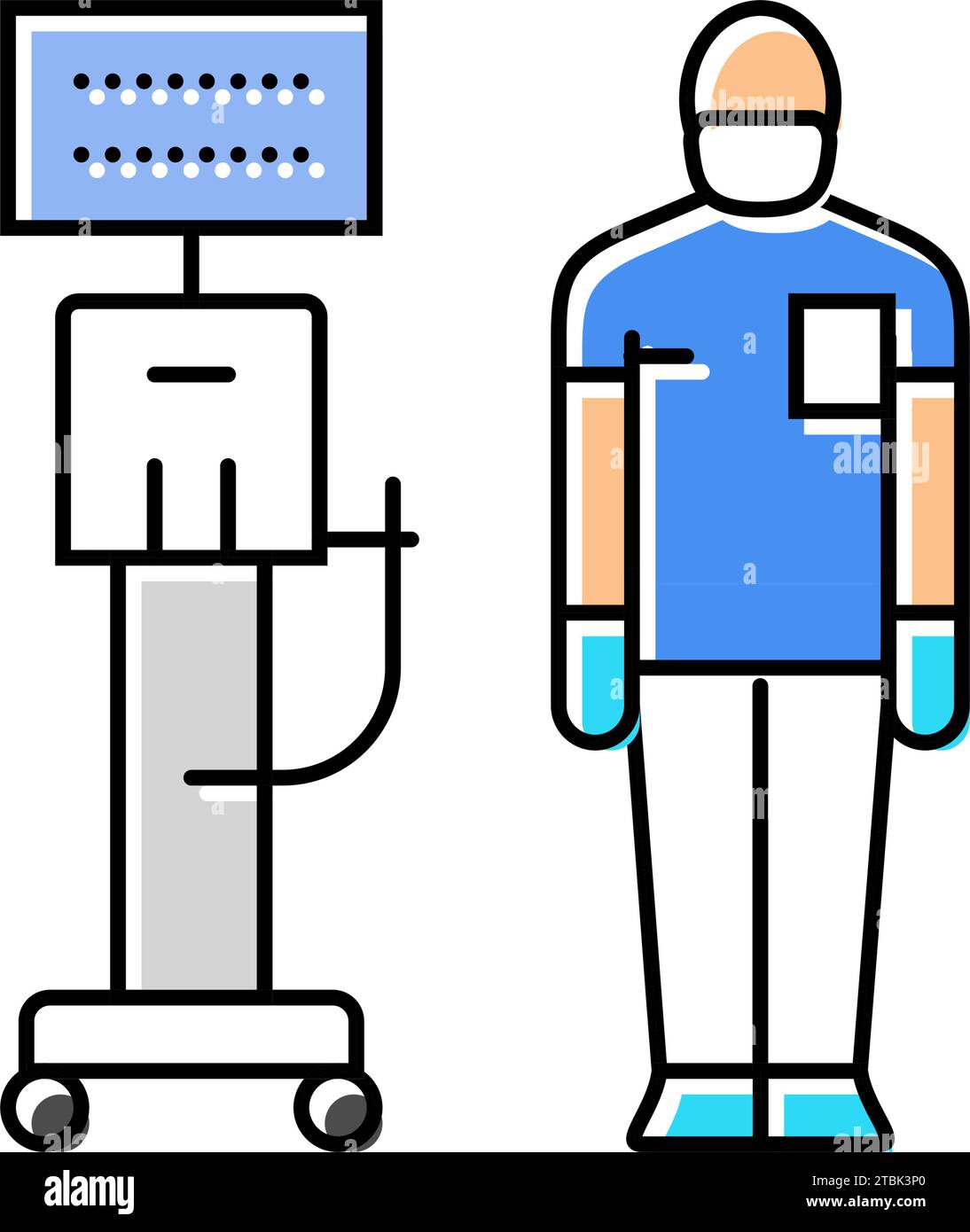 Respiratory therapist ventilator hi-res stock photography and images ...