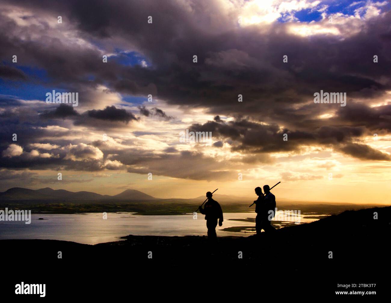 Croagh Patrick Reek, Clew Bay, County Mayo, Ireland Stock Photo - Alamy