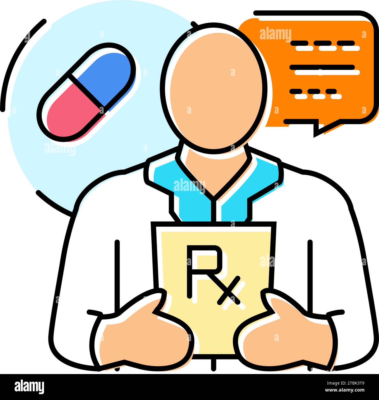 Drug counseling and woman Stock Vector Images - Alamy