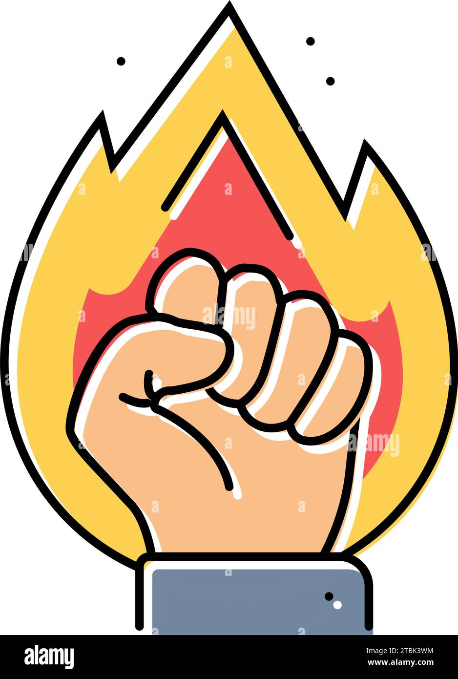 motivation fire succes challenge color icon vector illustration Stock ... motivation fire succes challenge color icon vector illustration Stock ...