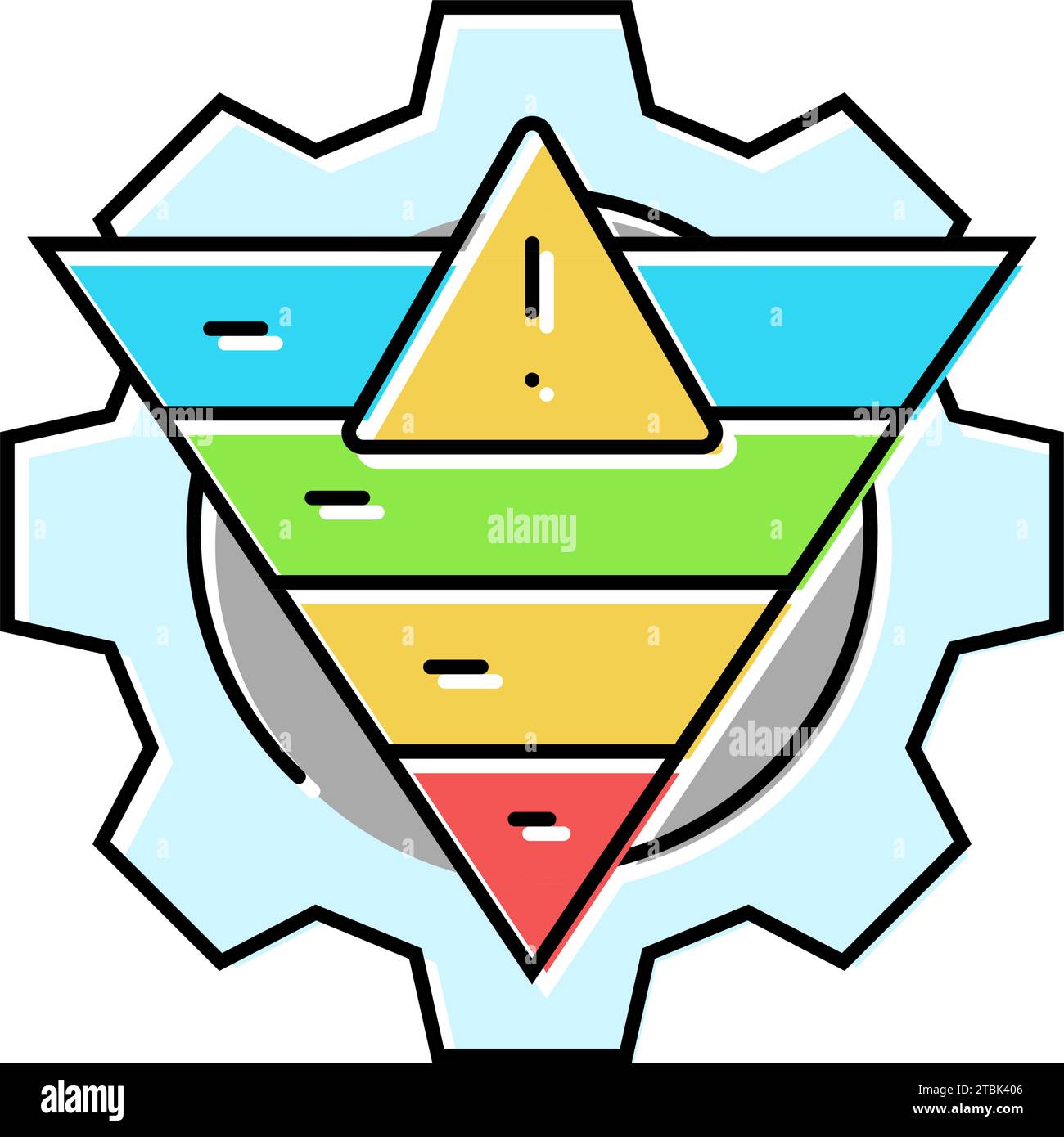 controls risk color icon vector illustration Stock Vector Image & Art ...