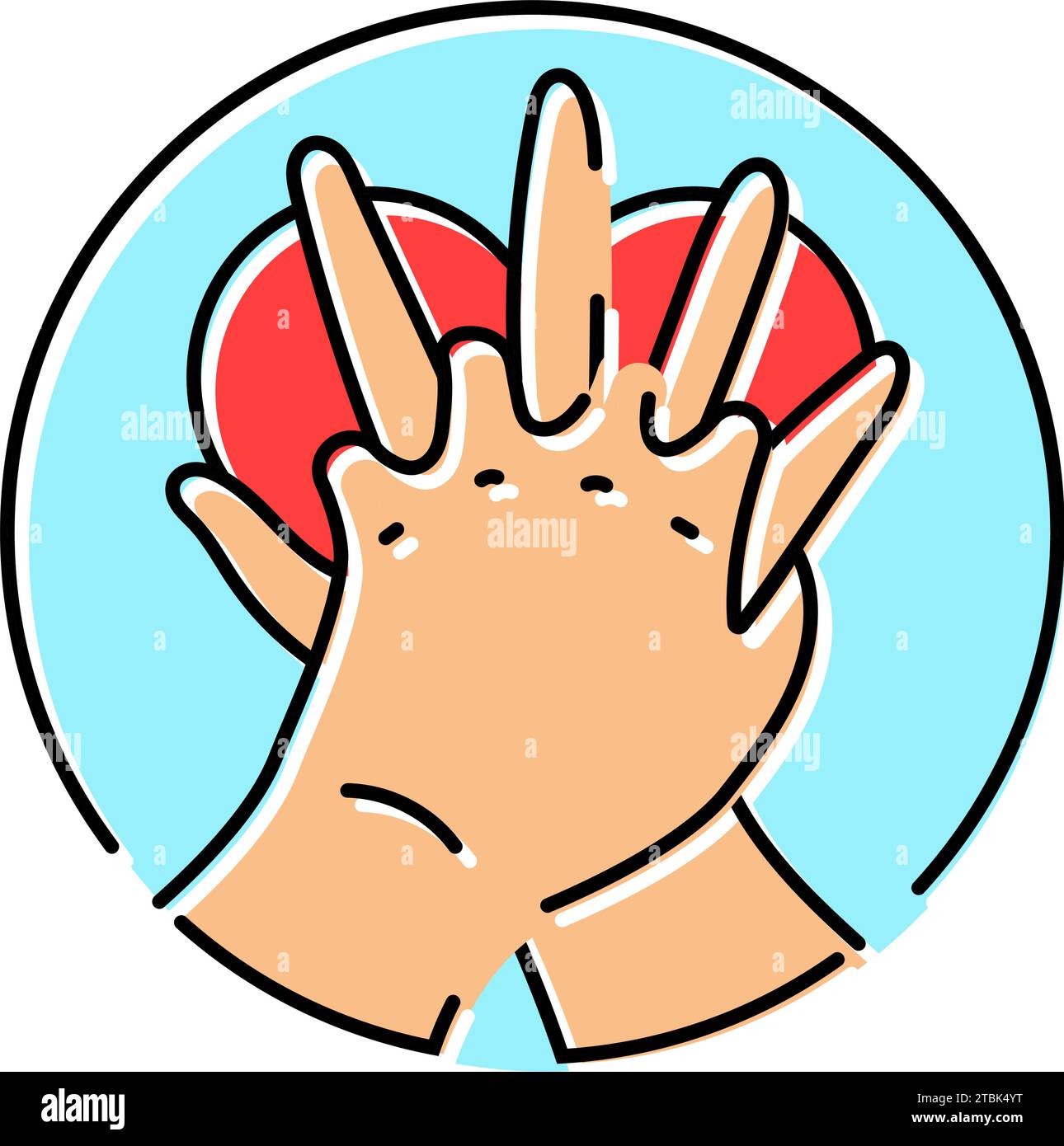 cpr procedure ambulance color icon vector illustration Stock Vector ...