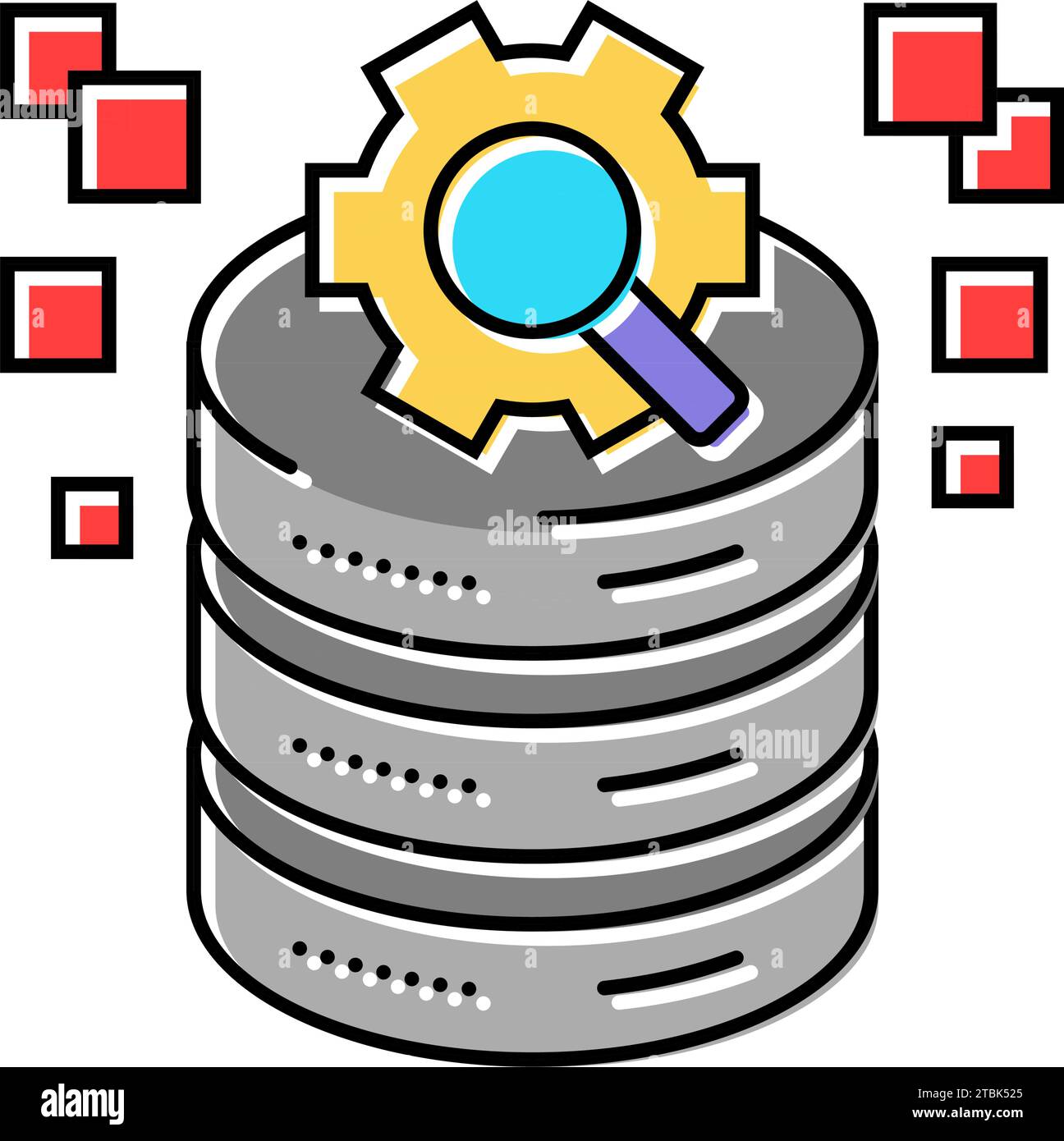 Query optimization database icon hi-res stock photography and images ...