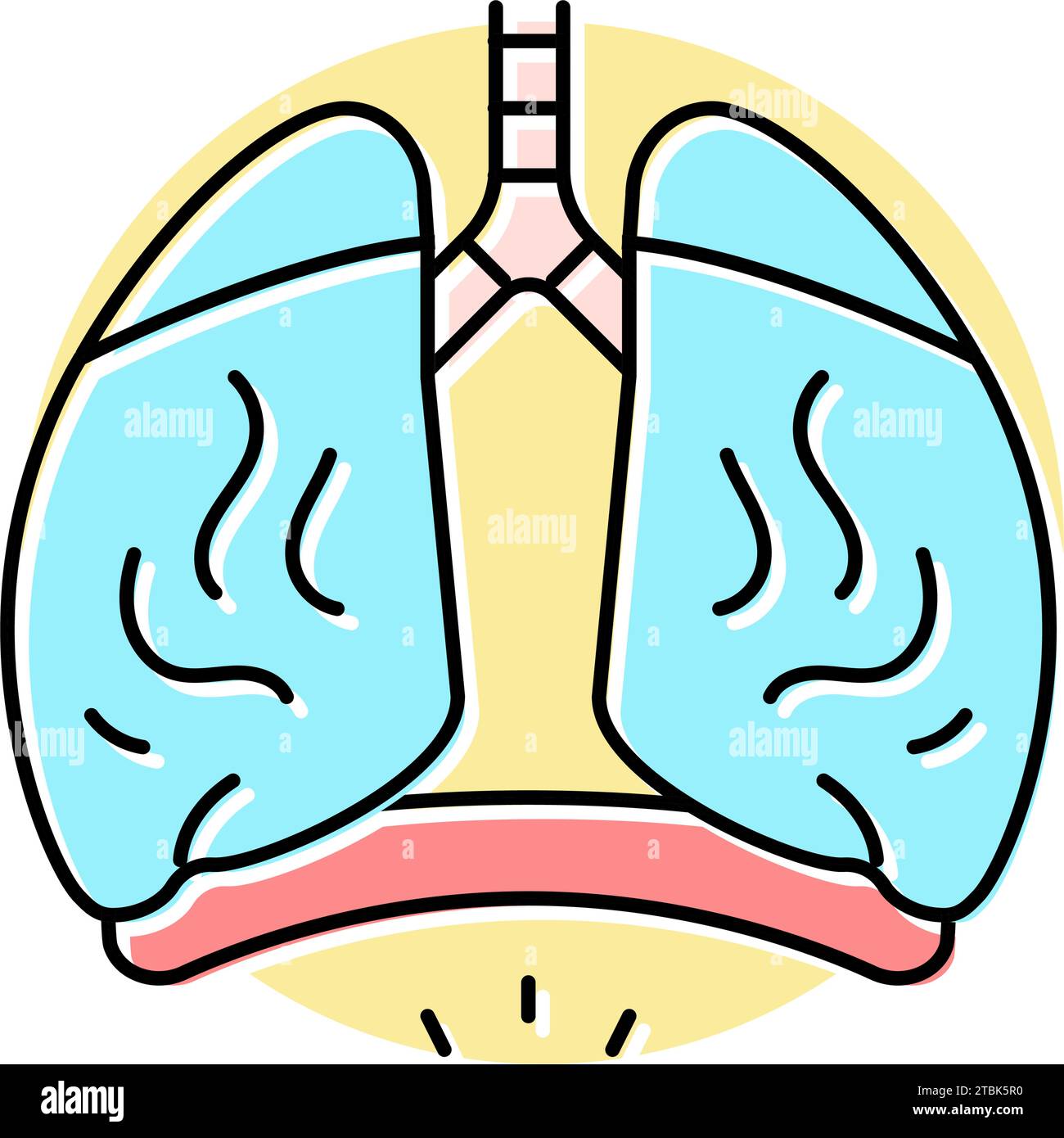 Rapid breathing Stock Vector Images - Alamy