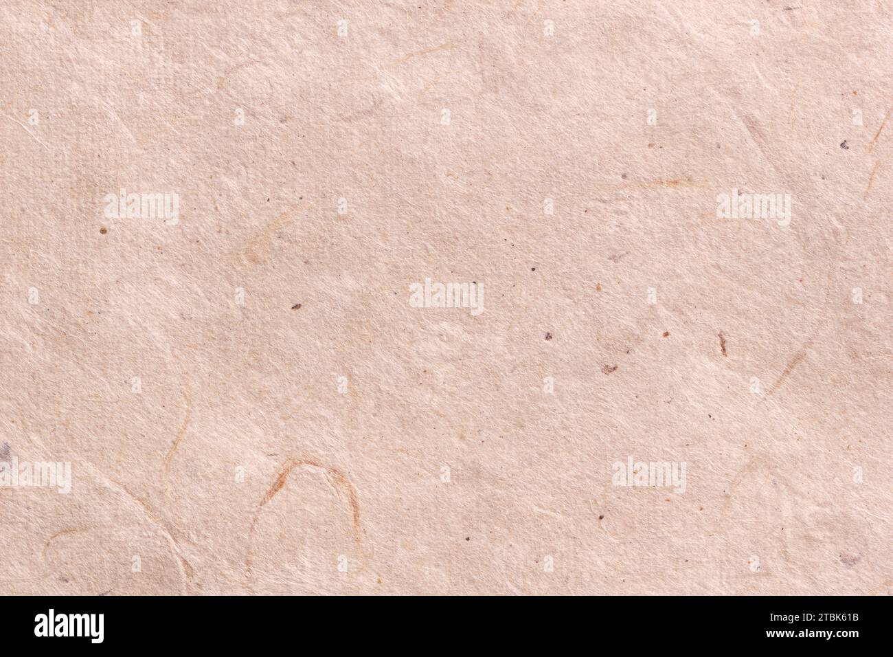 Textured beige wrinkled handmade paper background. Horizontal ...