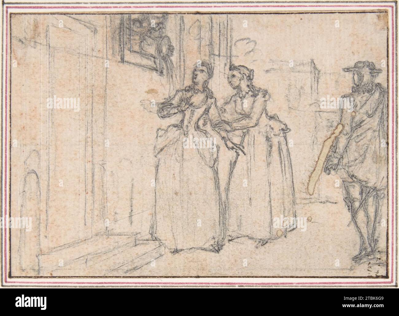 Possible Study for "Songs in the Opera of Flora" 1944 by Hubert ...