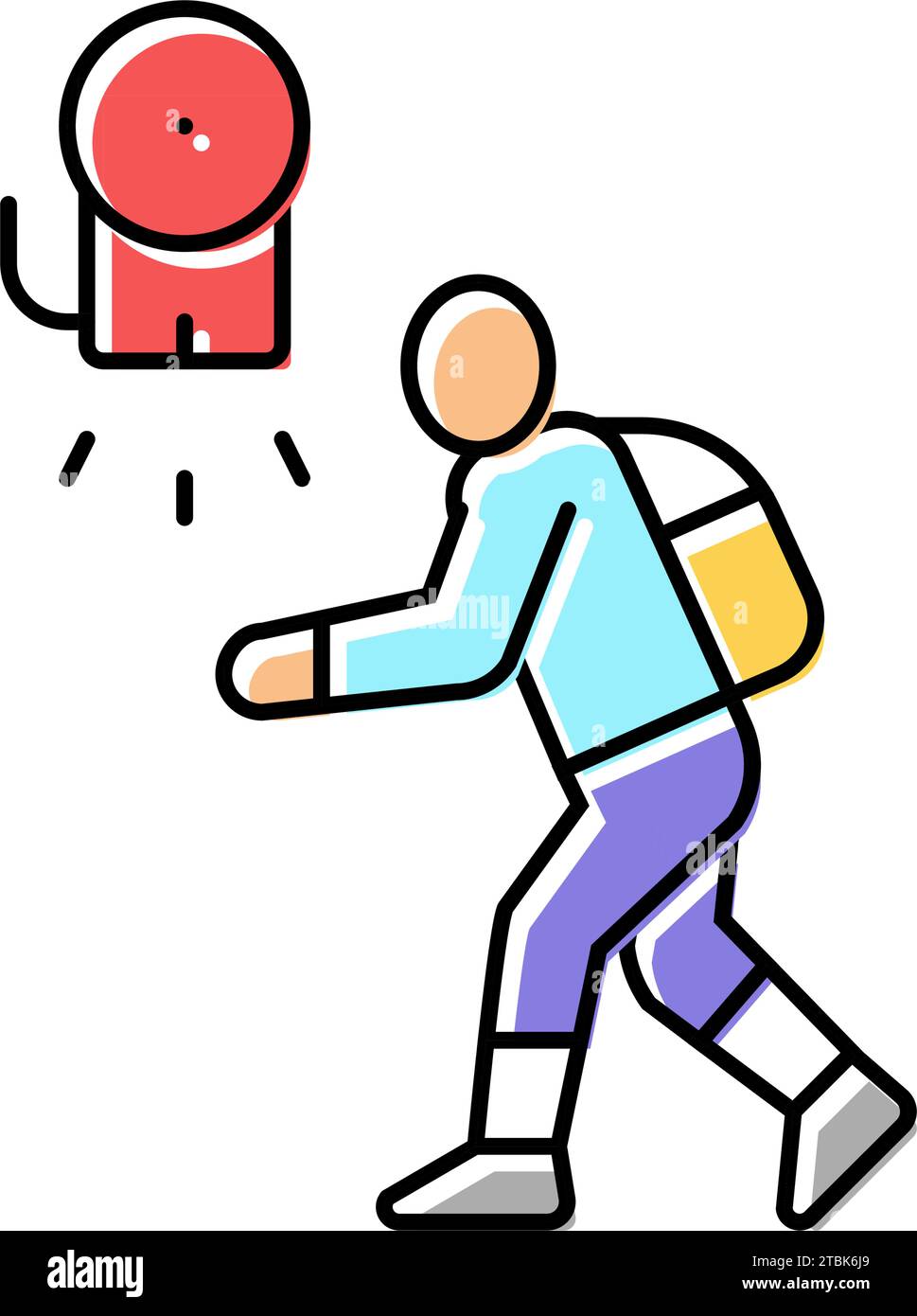 Primary school recess group Cut Out Stock Images & Pictures - Alamy