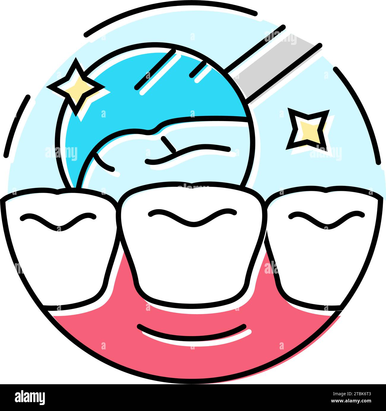 Dental check woman Stock Vector Images - Alamy