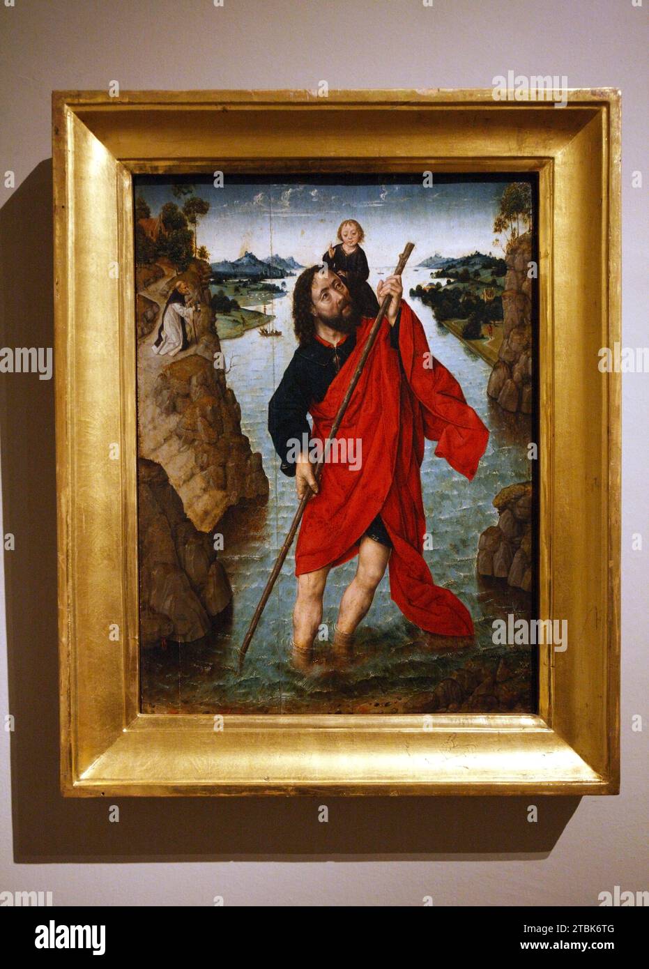 Italy Modena Galleria Estense - Saint Christopher Albrecht Bouts ...