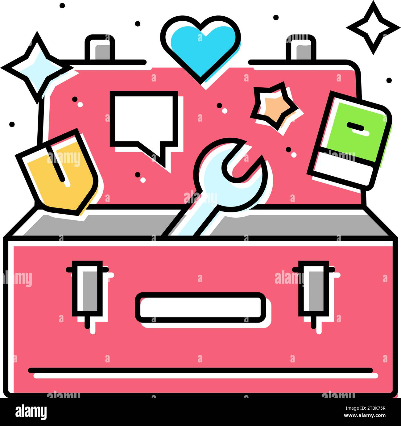 Happy coping Stock Vector Images - Alamy