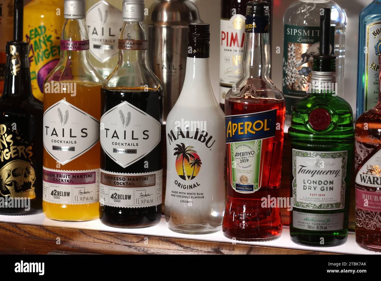A selection of alcoholic drinks and beverages pictured at bars and ...