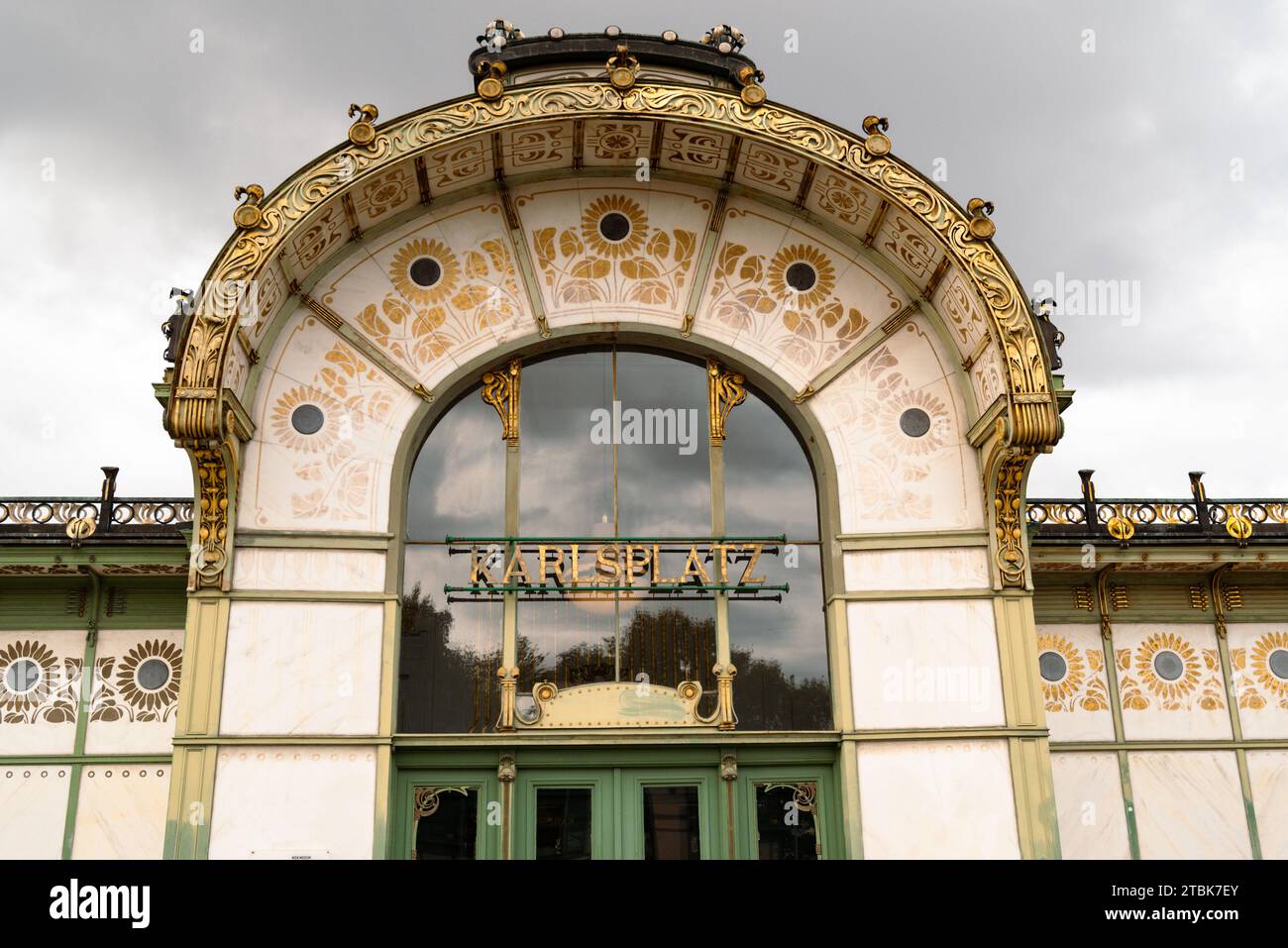 Vienna, Austria. 29 September 2023. Karlsplatz Stadtbahn Station ...