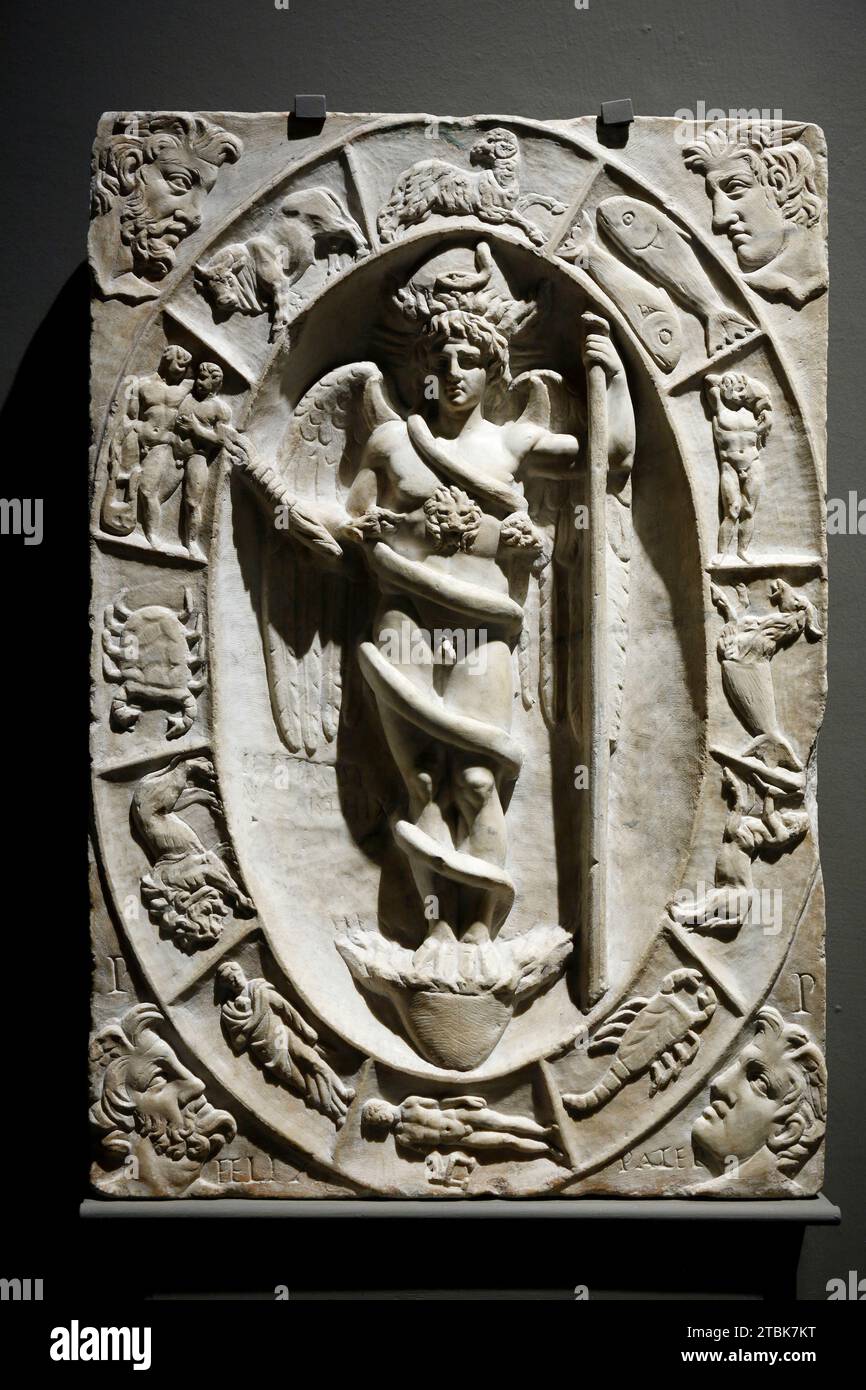 Aion zodiac hi-res stock photography and images - Alamy