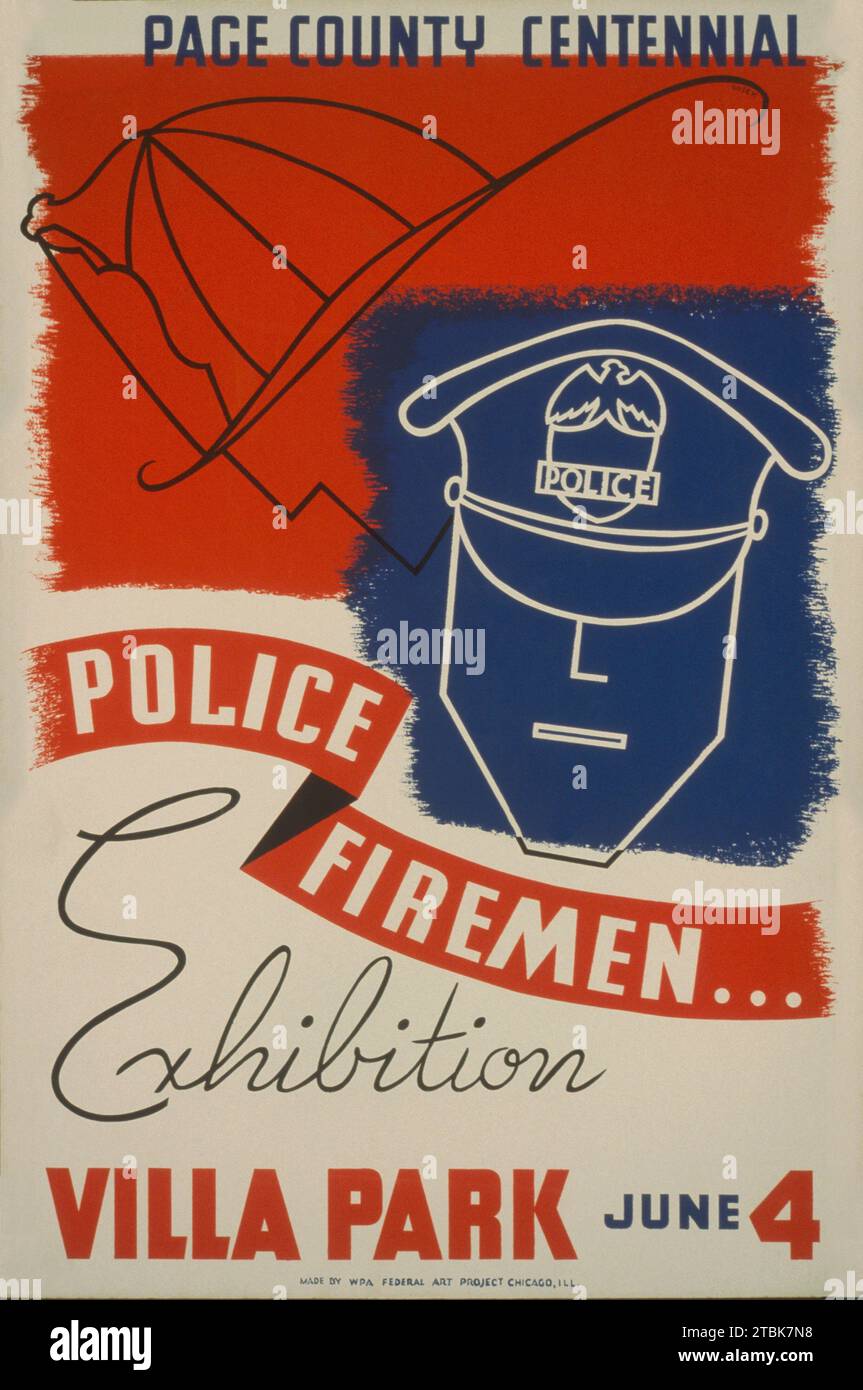 "DuPage County centennial--Police, firemen...exhibition. Joseph Dusek ...