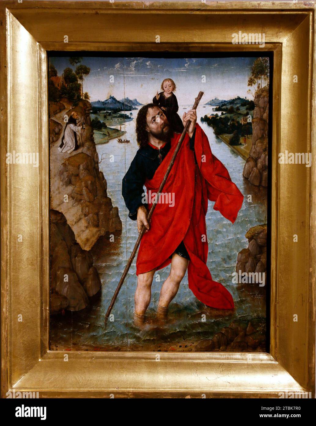 Italy Modena Galleria Estense - Saint Christopher Albrecht Bouts ...