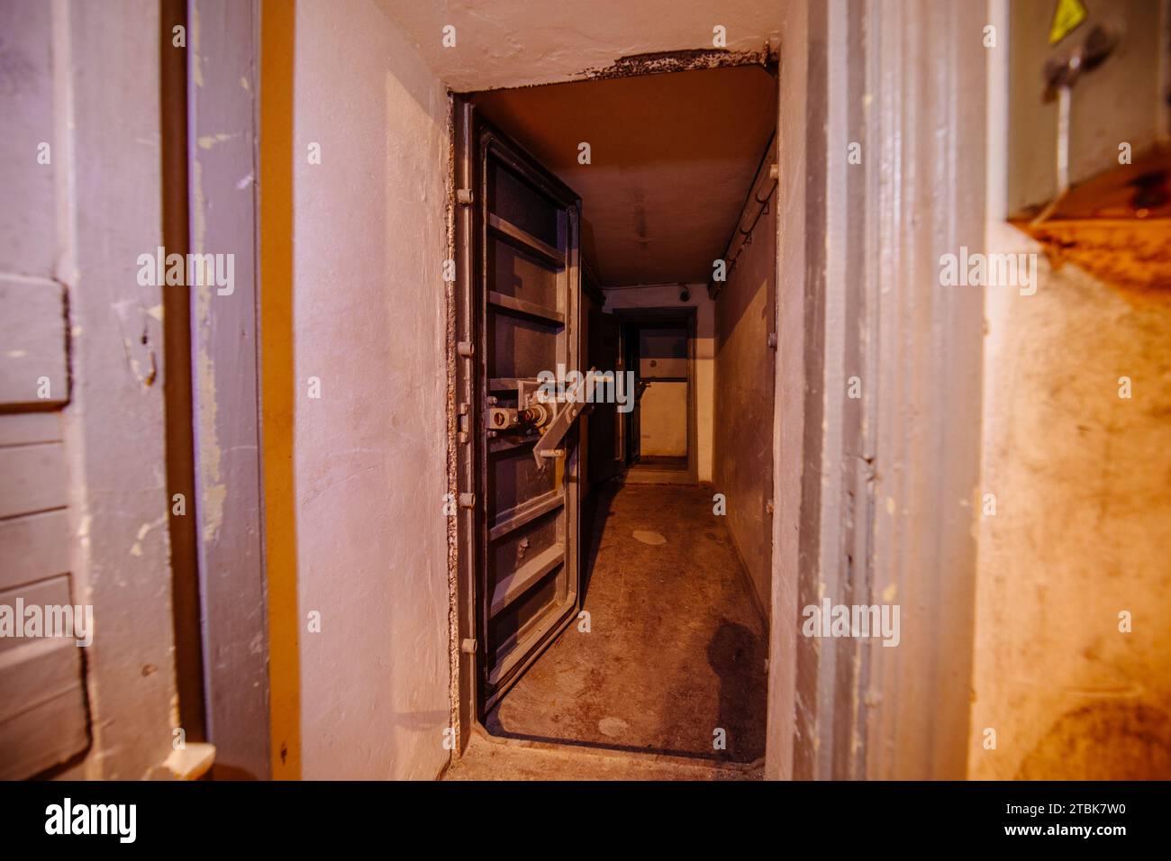 Bomb shelter gate hi-res stock photography and images - Alamy