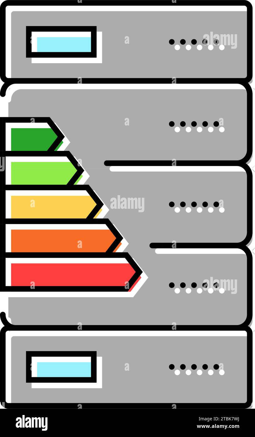 heat pump energy efficient color icon vector illustration Stock Vector ...