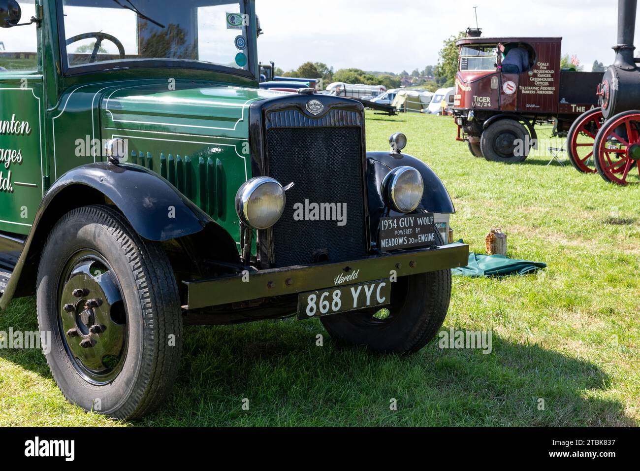 Drayton.Somerset.United Kingdom.August 19th 2023.A restored Guy Wolf ...
