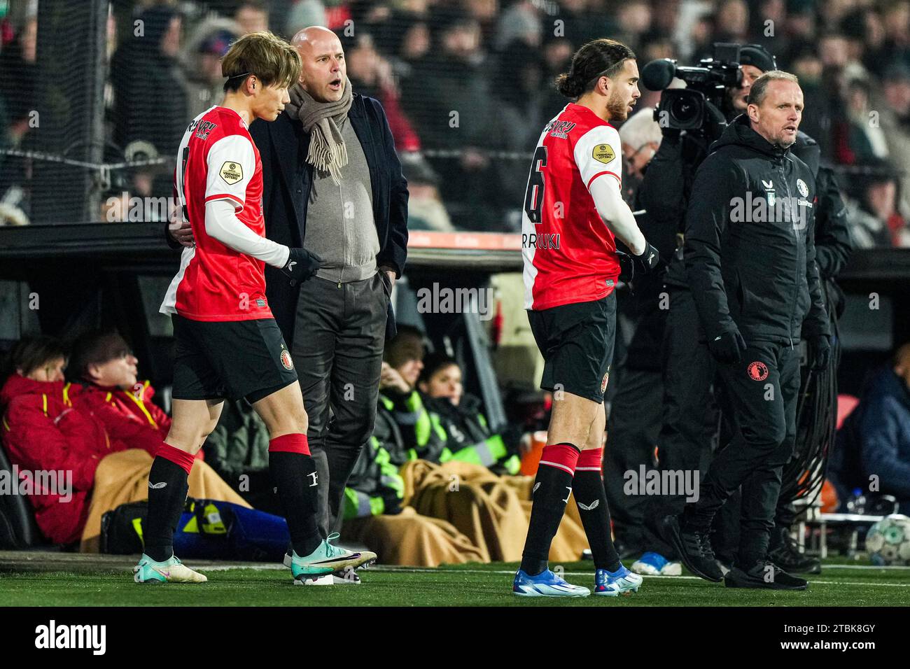 Feyenoord coach arne slot and ayase ueda hi-res stock photography and ...