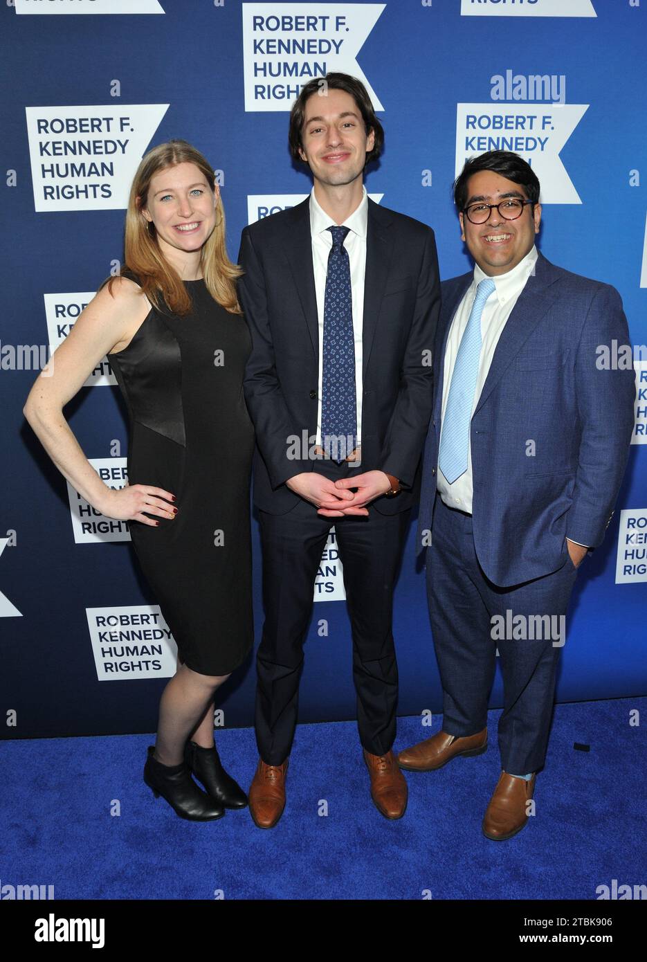 New York, USA. 06th Dec, 2023. (L-R) Kerry Kennedy Meltzer, Max Meltzer ...