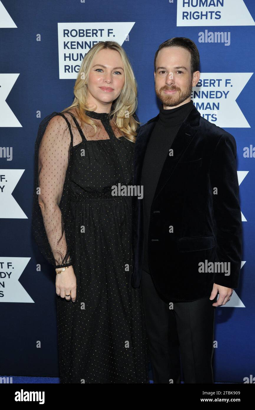 New York, USA. 06th Dec, 2023. L-R: Oksana Dinh and Matt Barbey attend ...
