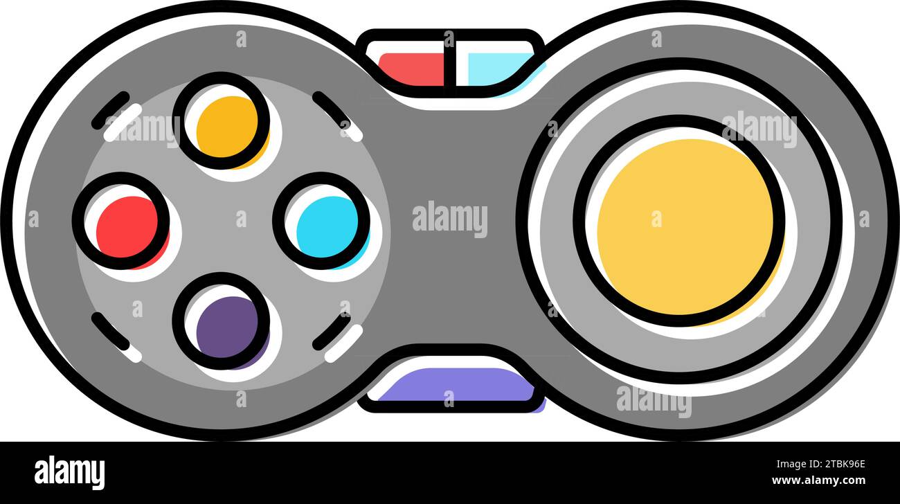 fidget pad fidget toy color icon vector illustration Stock Vector Image ...