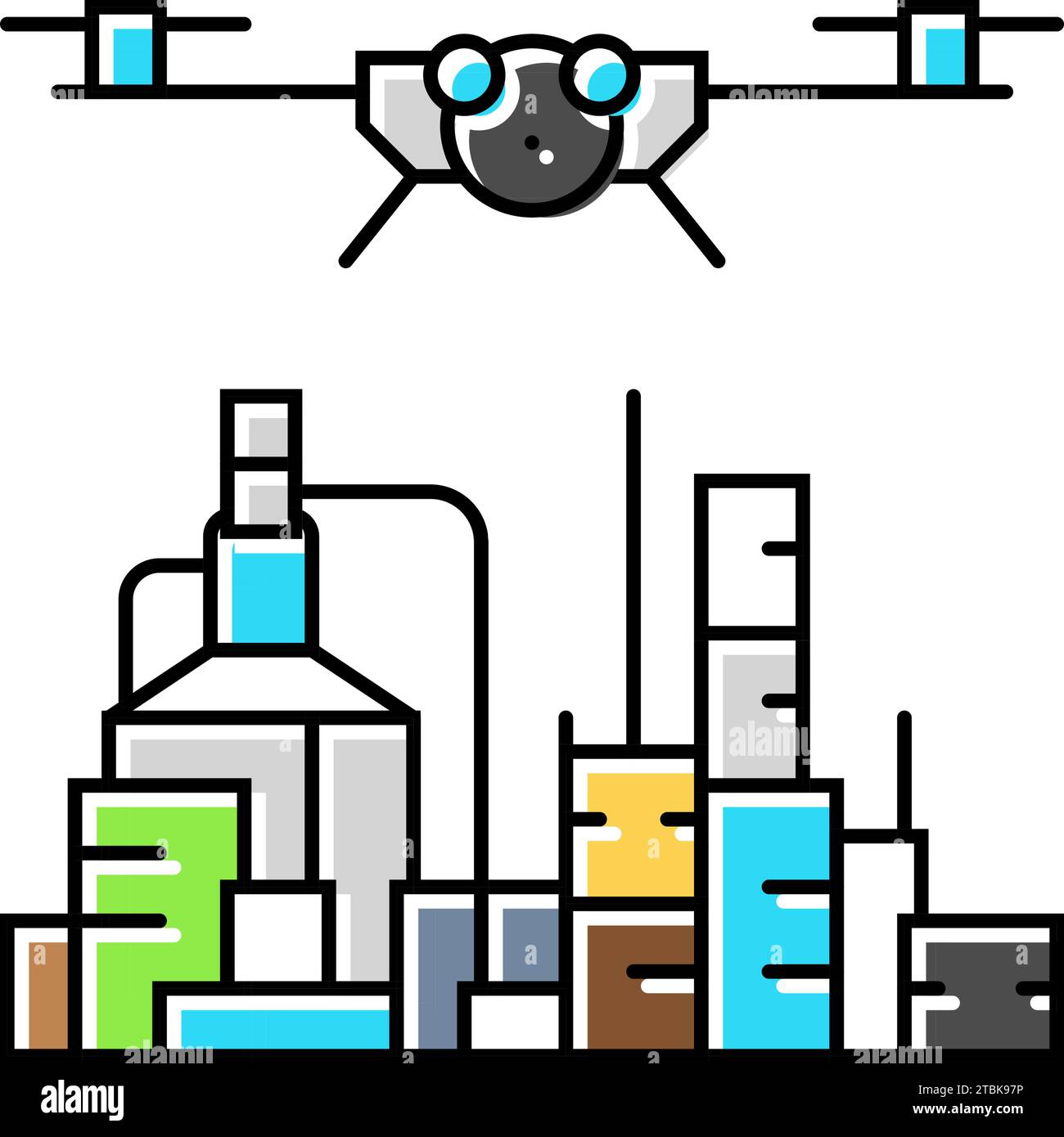 Gas safety inspection Stock Vector Images - Alamy