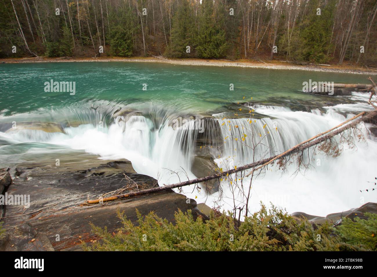 Beautiful Rearguard Falls in British Columbia in Canada Stock Photo - Alamy
