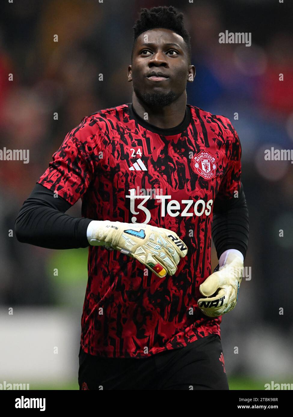 ISTANBUL - Manchester United FC goalkeeper Andre Onana during the UEFA ...