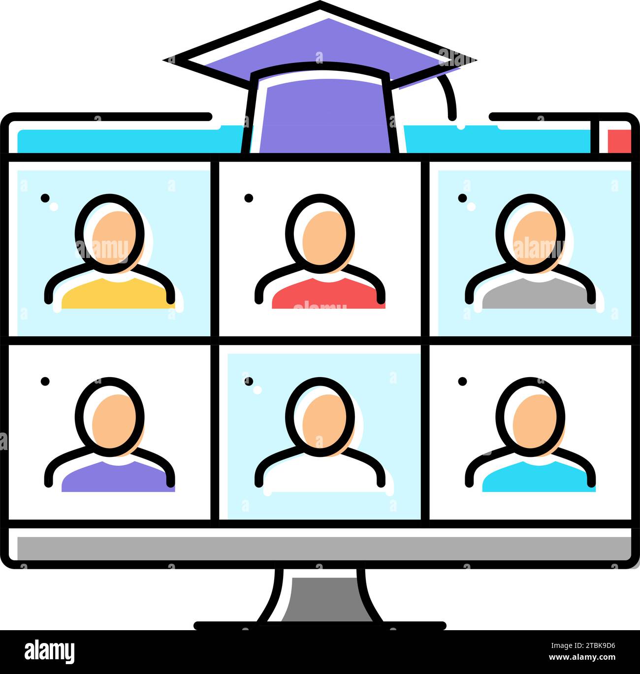 Virtual Classroom Icon