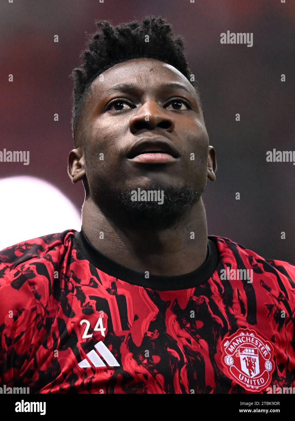 ISTANBUL - Manchester United FC goalkeeper Andre Onana during the UEFA ...