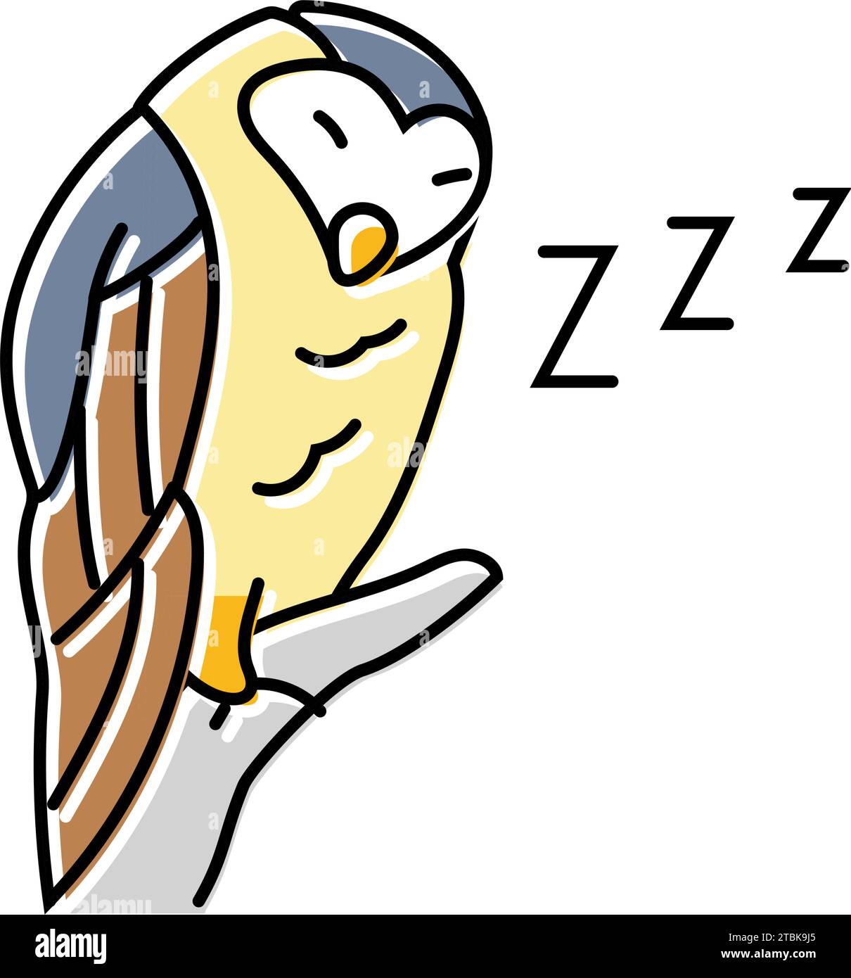 Adult female owl Stock Vector Images - Alamy