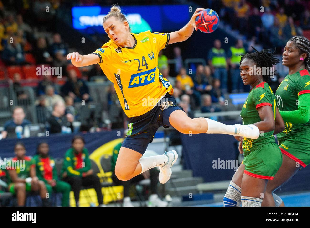 Gothenburg, Sweden. 7th Dec 2023. Nathalie Hagman of Sweden during the ...