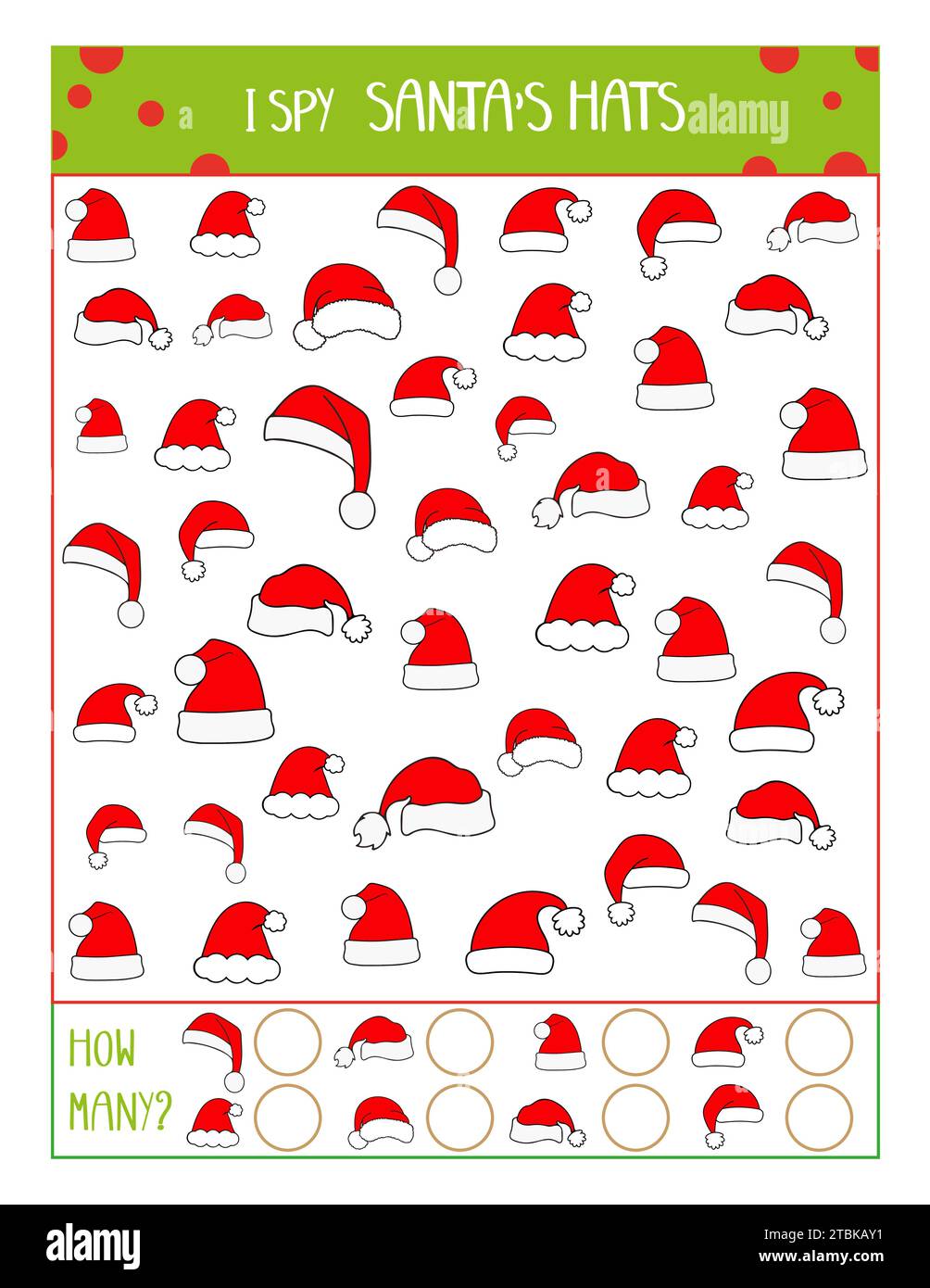 Kids christmas printable game hi-res stock photography and images - Alamy