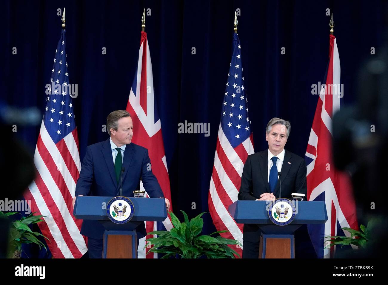 Secretary of State Antony Blinken and British Foreign Secretary David ...