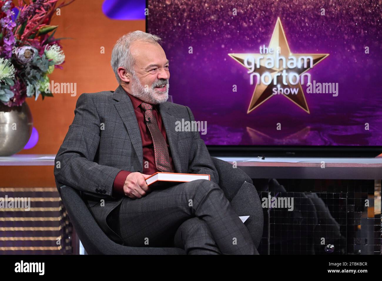 EDITORIAL USE ONLY Graham Norton during the filming for the Graham ...