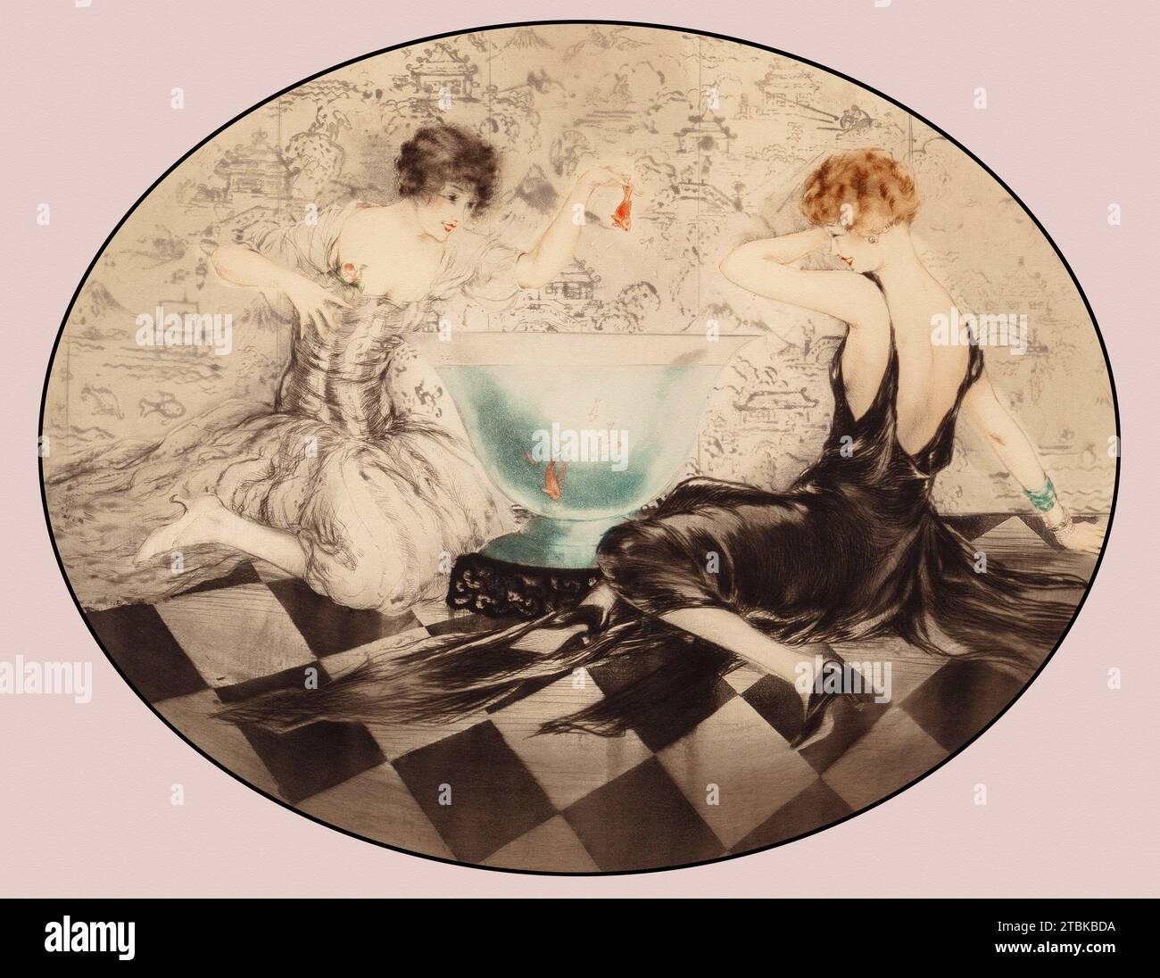 "Fish Bowl, circa 1930 Stock Photo - Alamy