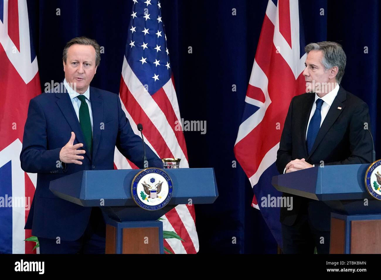 Secretary of State Antony Blinken and British Foreign Secretary David ...