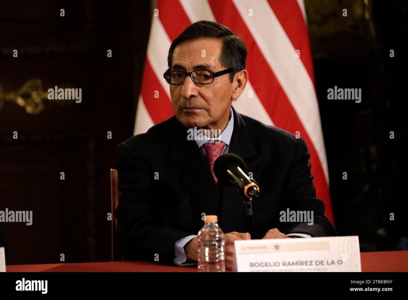 Mexico City, Mexico. 7th Dec, 2023. Secretary of Finance and Public ...
