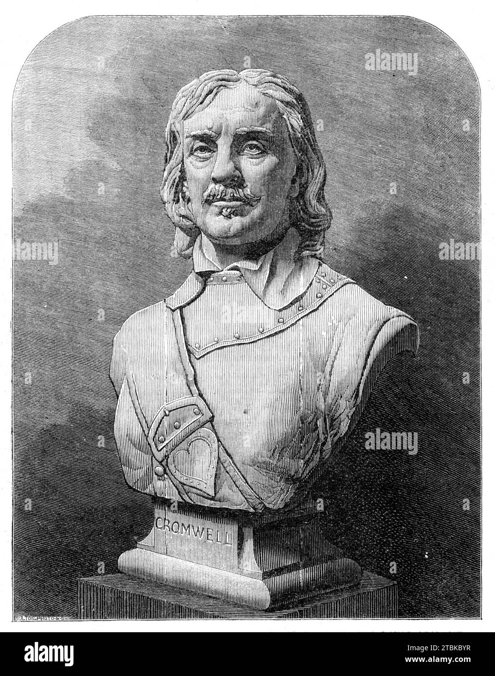 Bust of cromwell Black and White Stock Photos & Images - Alamy