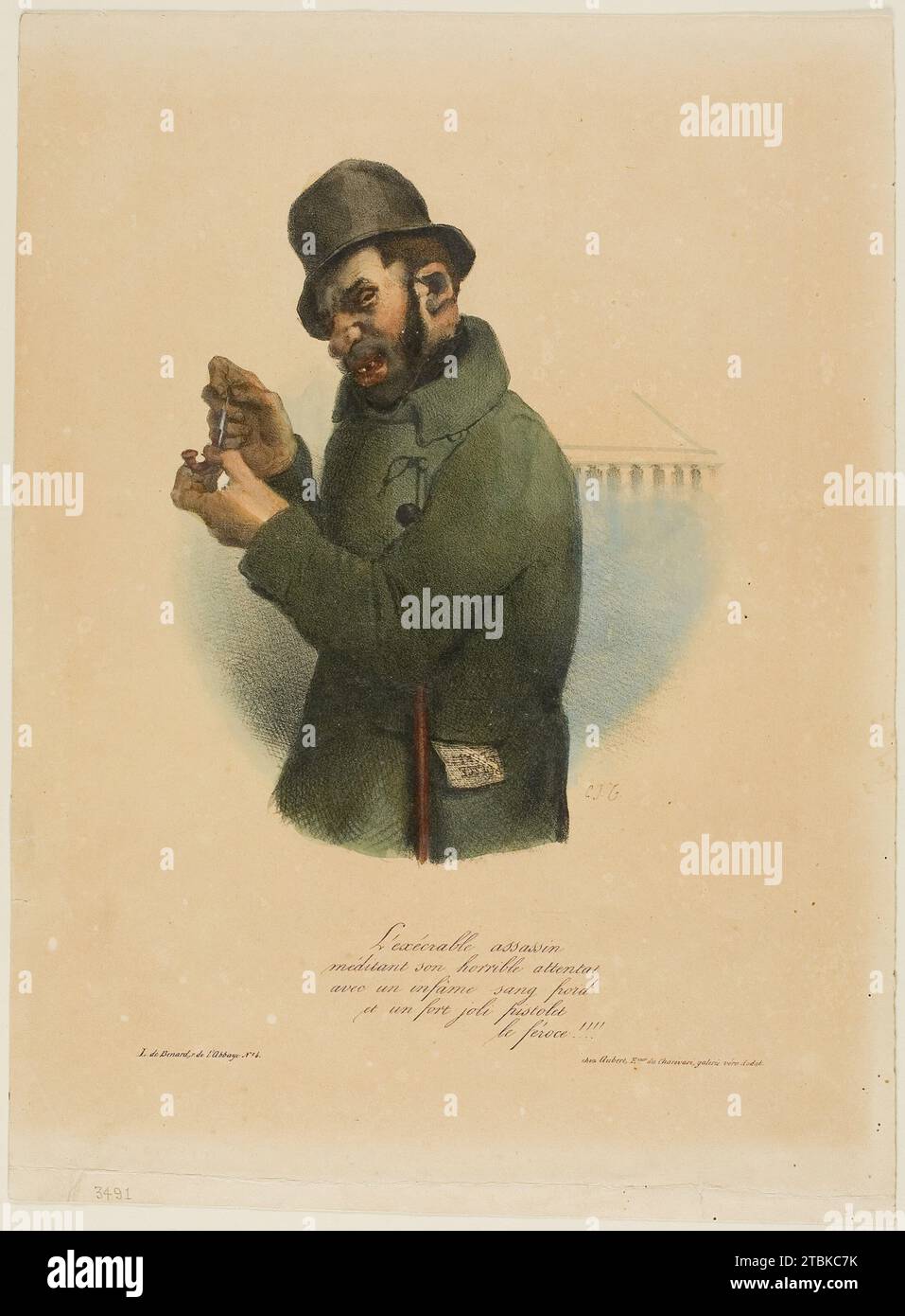 The Execrable Assassin Contemplates his Horrible Assault with an ...