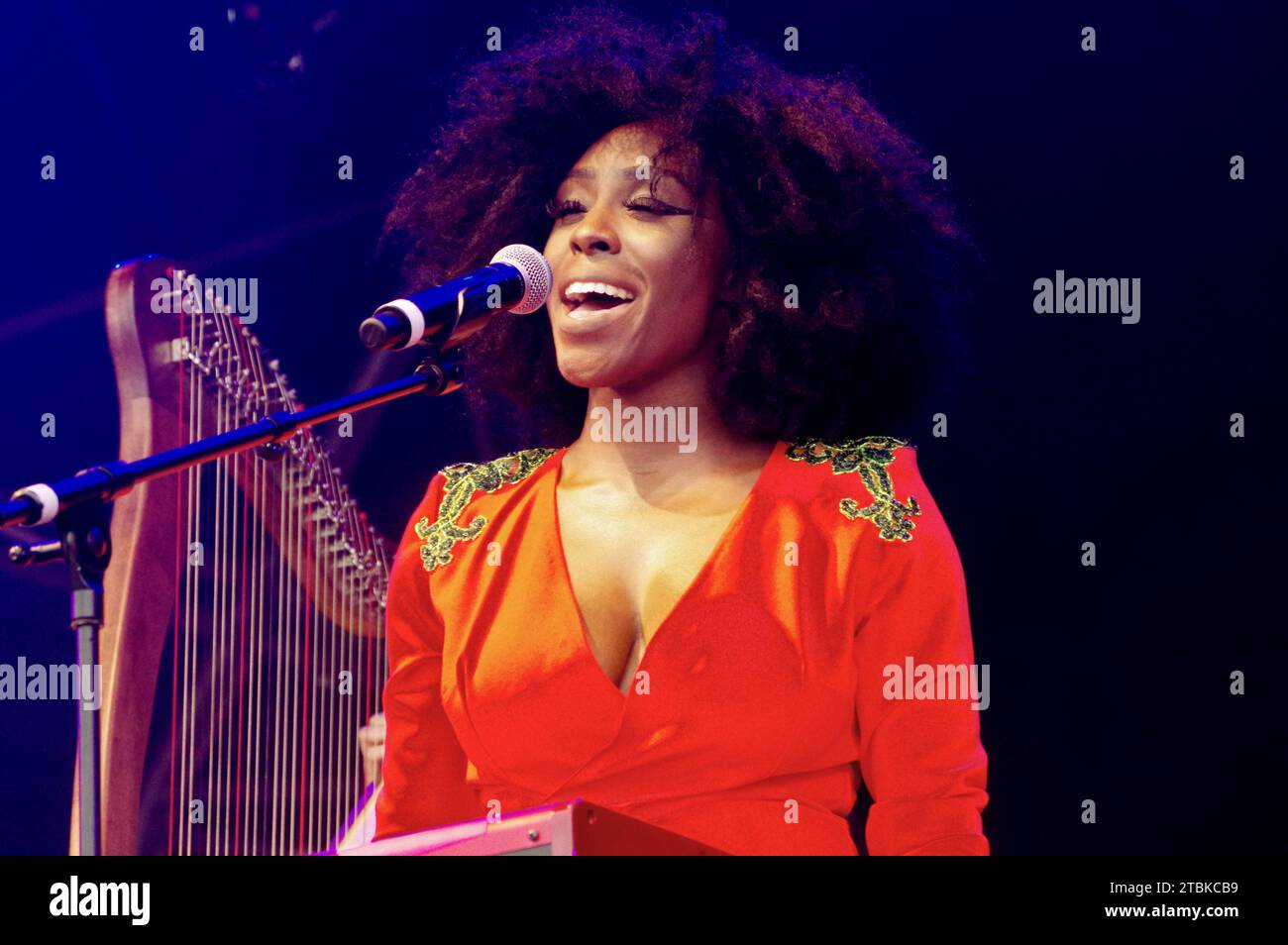 Laura Mvula, Love Supreme Jazz Festival, Glynde Place, East Sussex ...