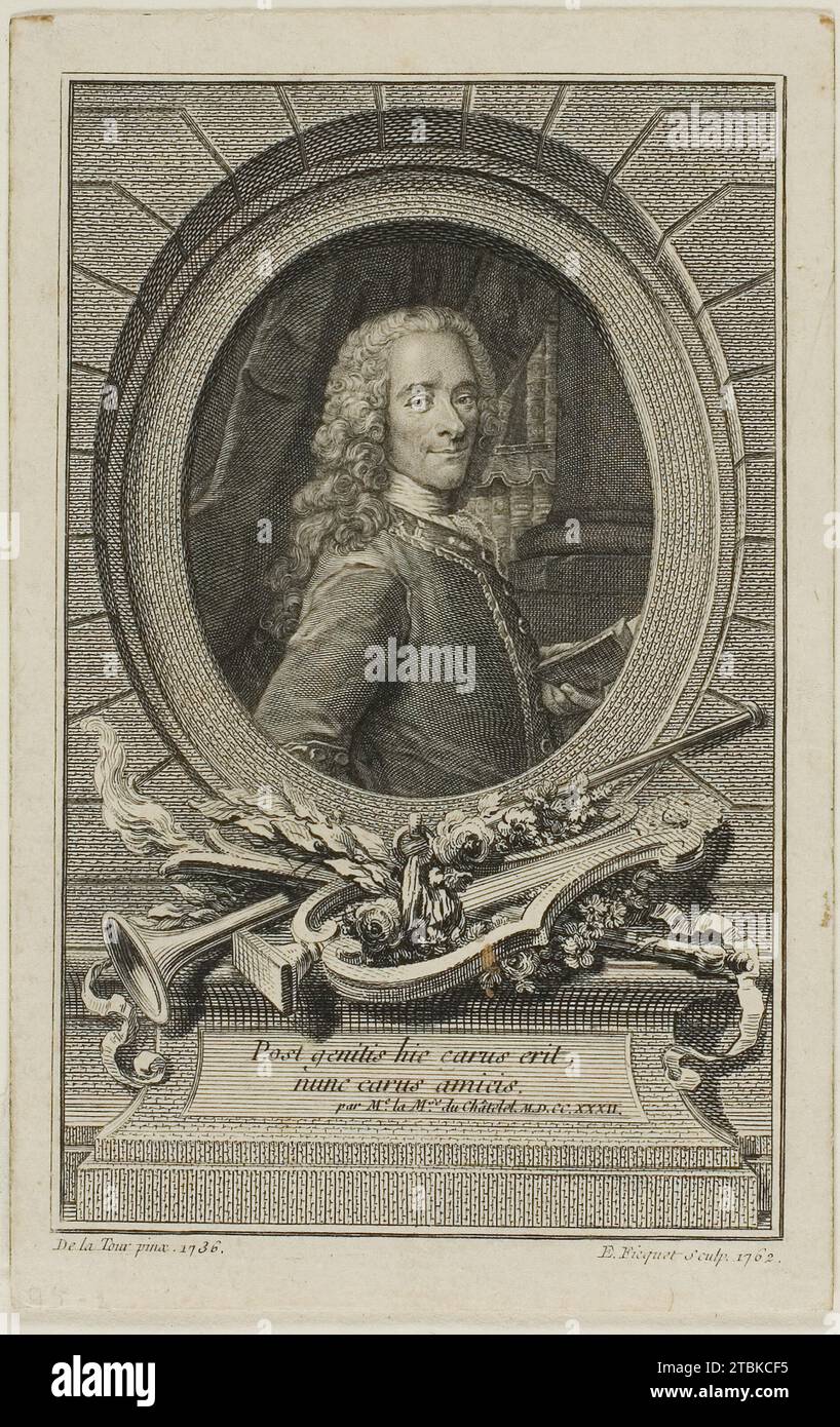 Voltaire maurice quentin de la tour hi-res stock photography and images ...