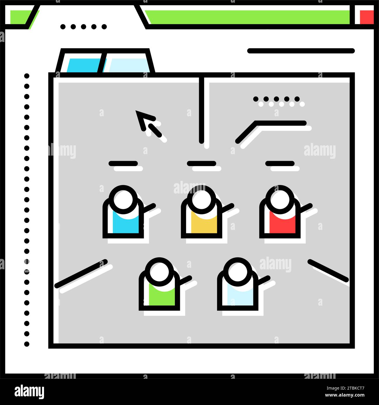 prototyping game development color icon vector illustration Stock ...