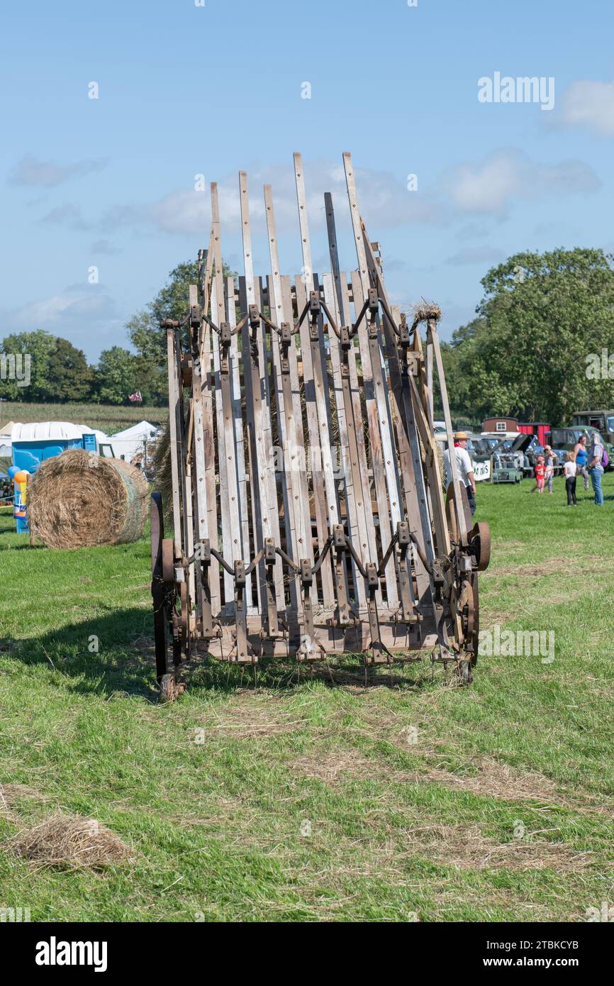 Antique hay loader hi-res stock photography and images - Alamy