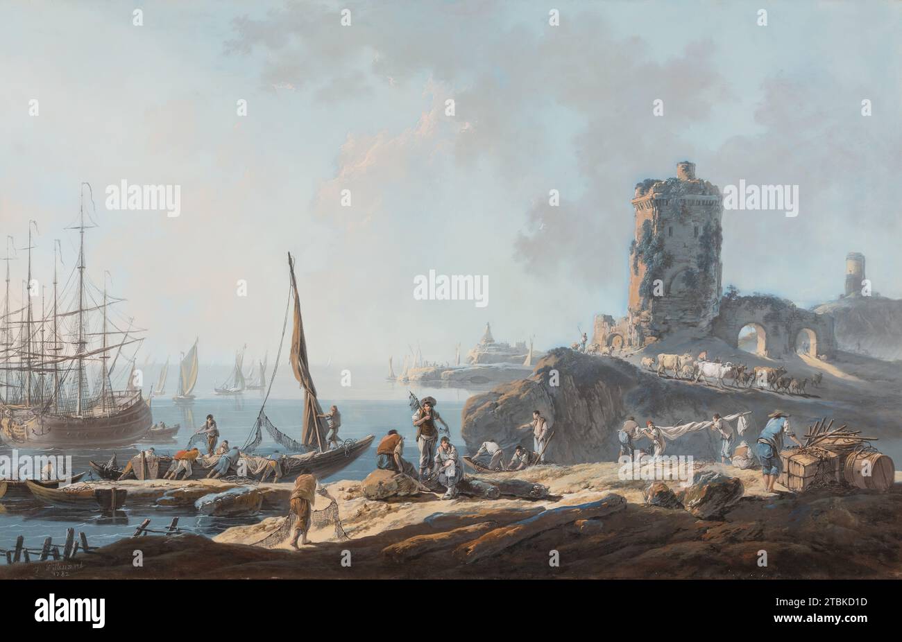 18th century industrial scene hi-res stock photography and images - Alamy