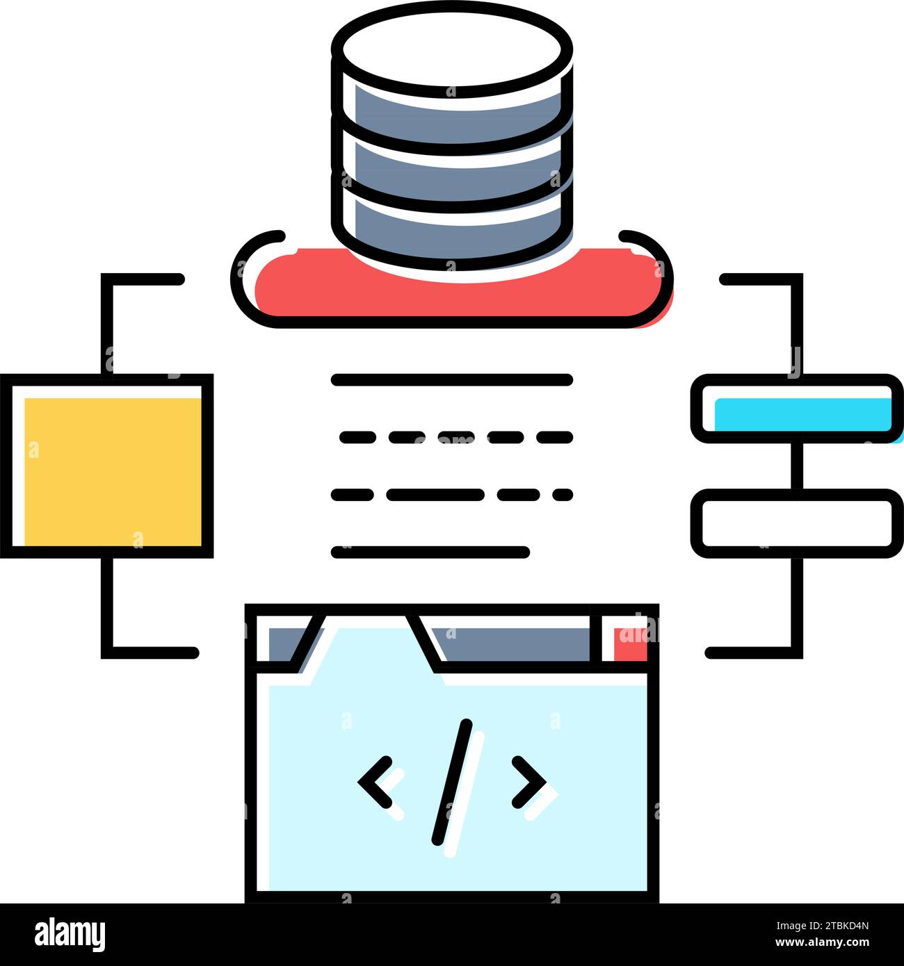 Computer monitor architecture program Cut Out Stock Images & Pictures ...