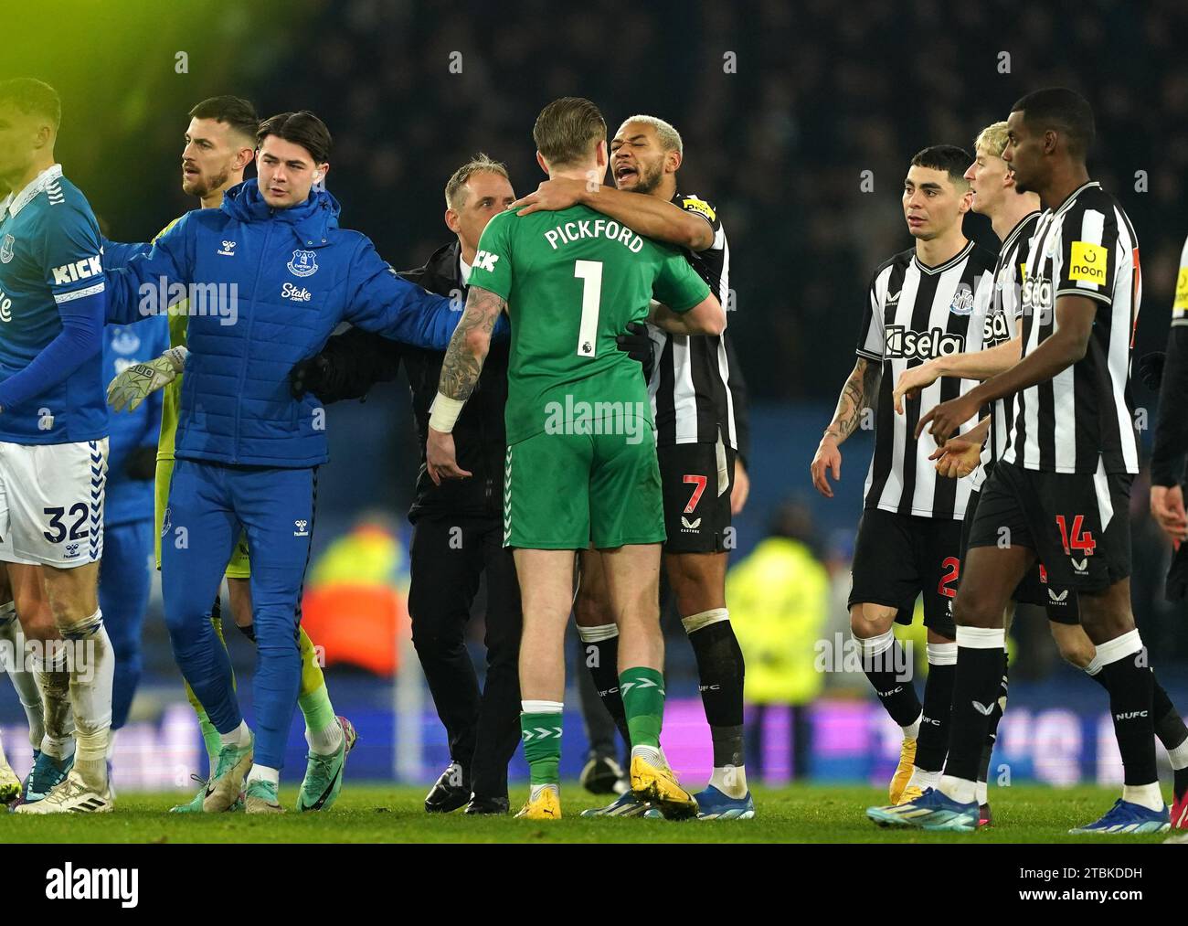 Everton newcastle december 2023 hi-res stock photography and images - Alamy