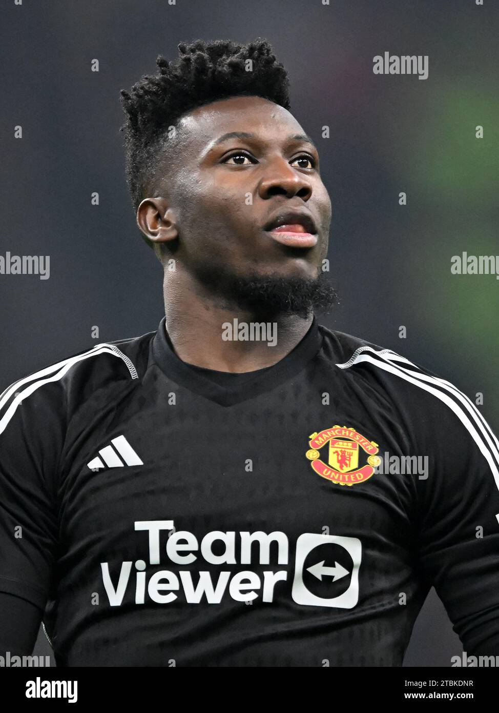 ISTANBUL - Manchester United FC goalkeeper Andre Onana during the UEFA ...